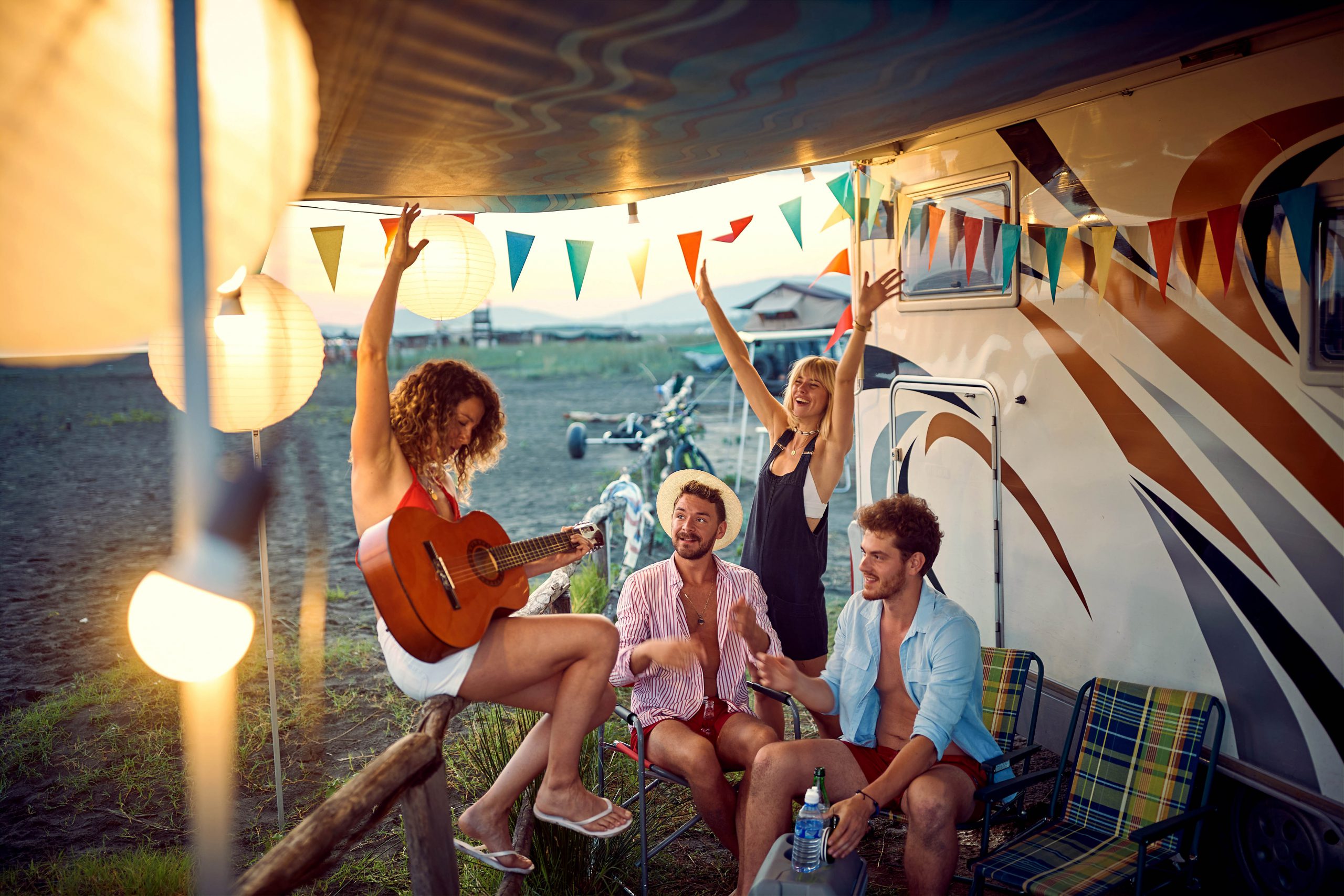 Best festivals to drive to with a campervan - Dayinsure